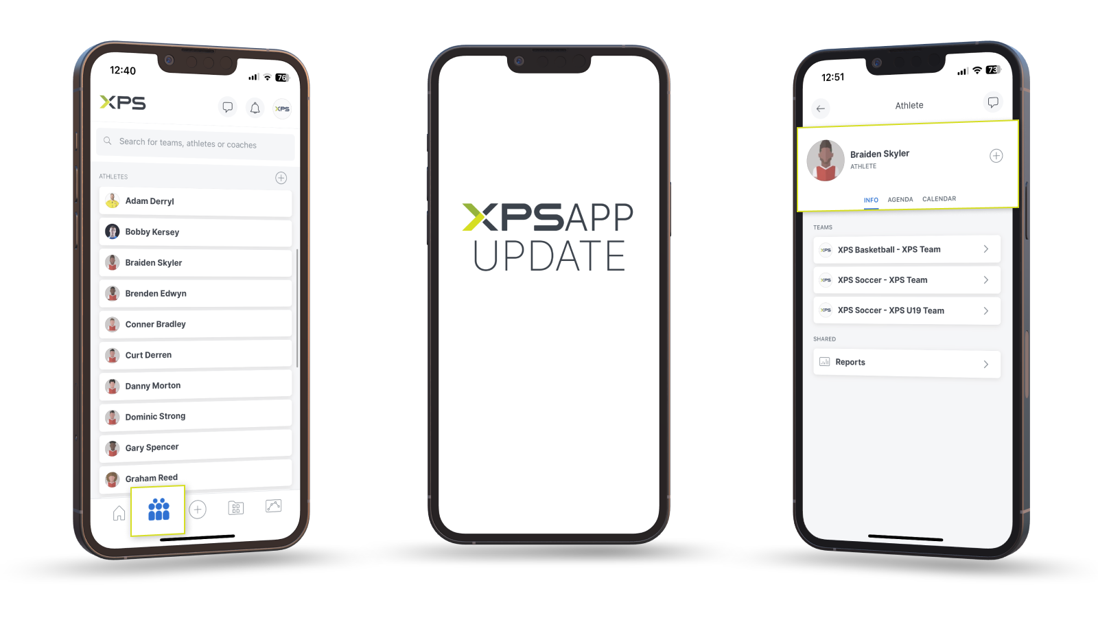 App Update: UI Improvements & Team Module