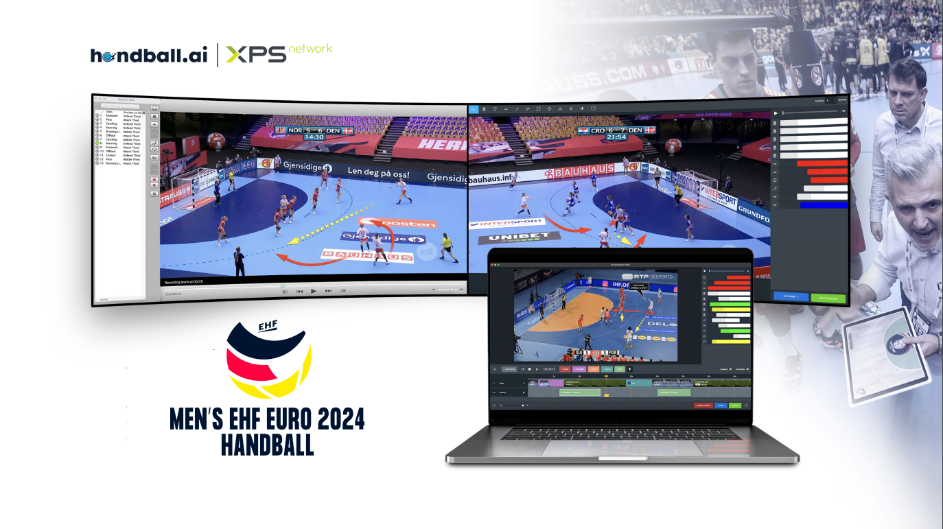 EHF EURO: Analysis with XPS Video Analyzer & Handball.ai