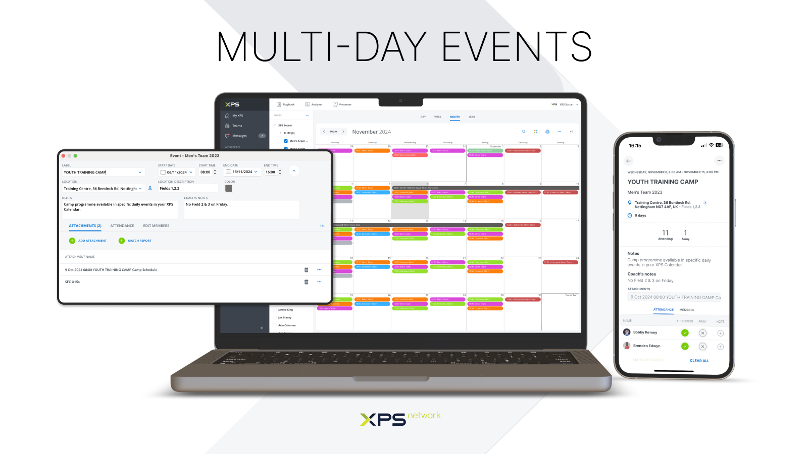 New Feature: Multi-Day Events Available in XPS Calendar